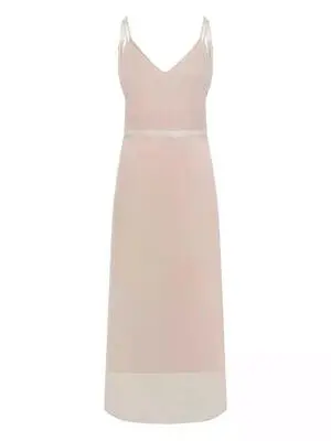 Carven Open-back Silk Dress