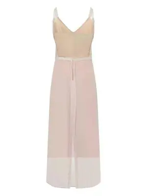 Carven Open-back Silk Dress