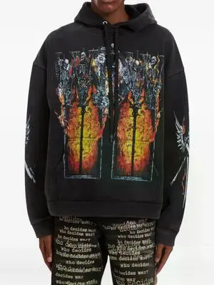 WHO DECIDES WAR Ember Chapel Hoodie