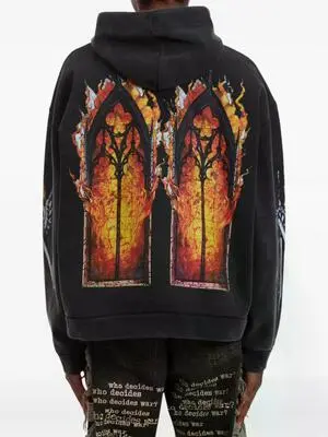 WHO DECIDES WAR Ember Chapel Hoodie