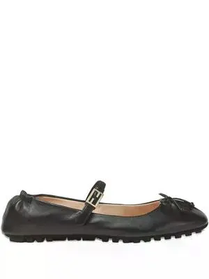 Fendi Bow Detailing Flats For Women