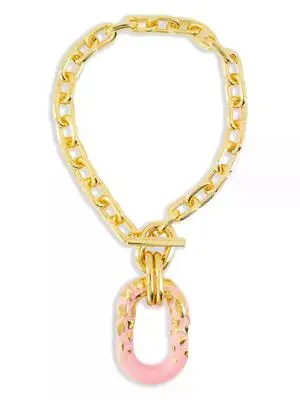 Rabanne Statement Pendant Necklace - Gold