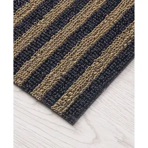 CHILEWICH Breton Stripe Shag Utility Mat, 24 X 36