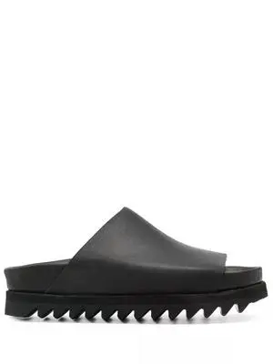 Guidi Leather Slides