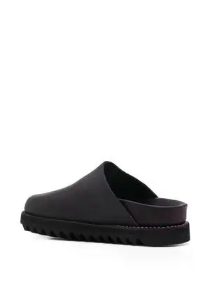Guidi Leather Slides - Black