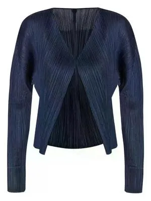 Issey Miyake Pleated Cardigan