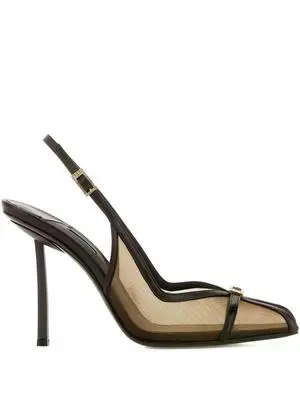 LE SILLA Vittoria Mesh Slingback Pumps