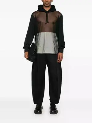Comme Des Garçons Paneled Hoodie