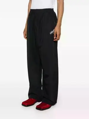 WILLY CHAVARRIA Logo-embroidered Track Pants