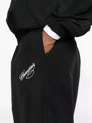 WILLY CHAVARRIA Logo-embroidered Track Pants