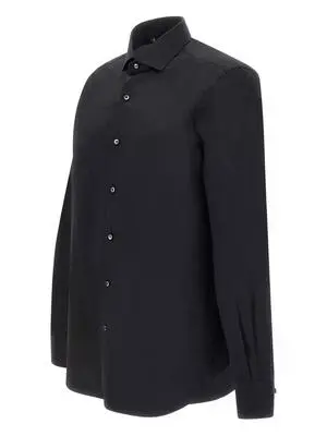 BARBA NAPOLI Long Sleeve Shirt - Black