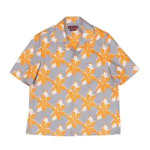 Gucci Floral Printed Regular Fit Shirt - Multi