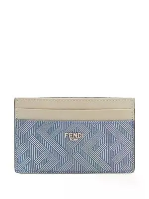 Fendi Shadow Cardholder - Blue