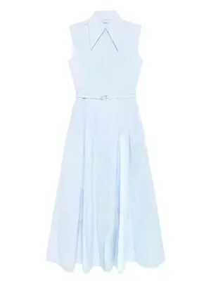 Gabriela Hearst Becca Maxi Dress - Blue