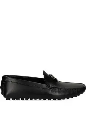 Roberto Cavalli Leather Loafers - Black
