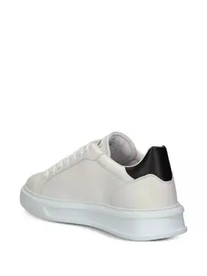 Roberto Cavalli Mirror Snake Appliqué Sneakers