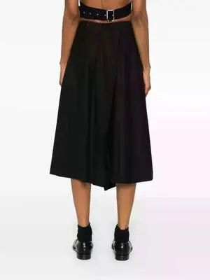 Noir Kei Ninomiya Wool Midi Skirt