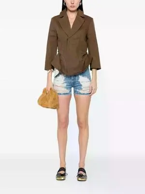 MAISON MARGIELA Ripped Denim Shorts