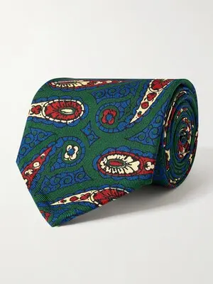 J. MUESER 8cm Paisley-print Silk-twill Neck Tie - Multi