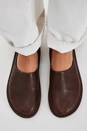 VIBAE Roma Mules - Chocolate
