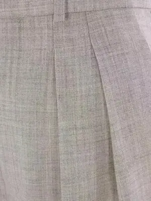 Saint Laurent Wool Wide-leg Trousers