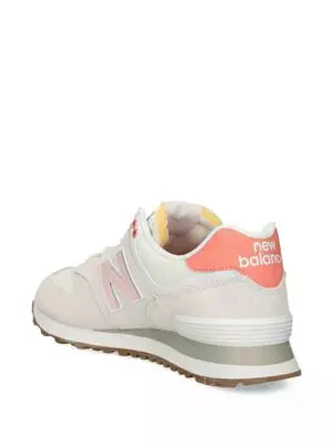 NEW BALANCE 574 Lace-up Sneakers - White