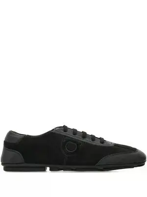 FERRAGAMO Lace-up Sneakers - Black