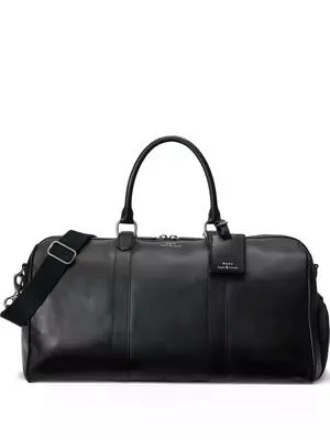 Ralph Lauren Leather Duffle Bag - Black