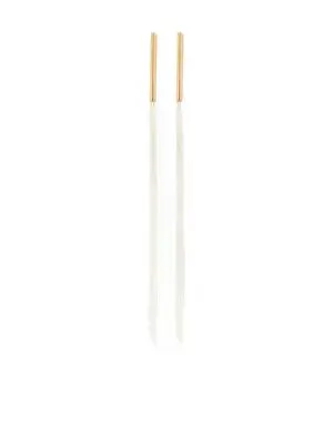JIL SANDER Tasselled Drop Earrings - Gold