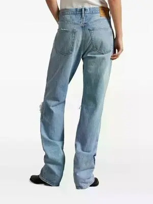 Polo Ralph Lauren Distressed Five-pocket Jeans