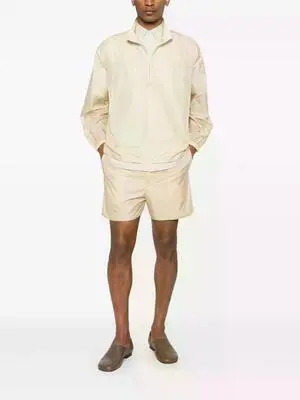 Auralee Light Sheer Shorts - Yellow