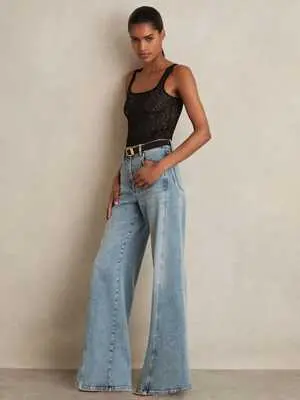 REISS Floral Lace Bodysuit