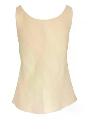PETER COHEN Sleeveless Scoop-neck Top