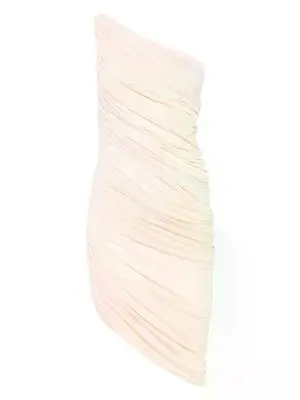 Norma Kamali Diana Mini Dress - Neutrals