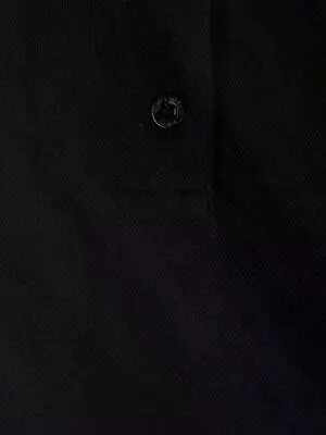 Saint Laurent Cassandre Polo Top - Black