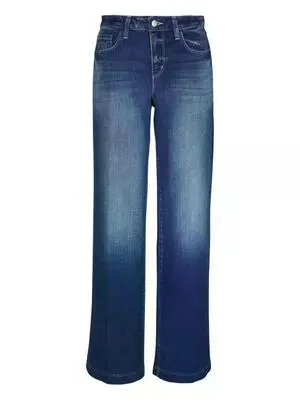 L'Agence Washed Effect Jeans