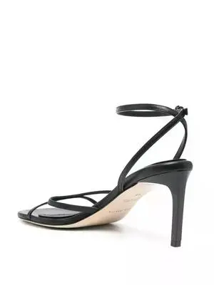 Dear Frances Criss Leather Heeled Sandals