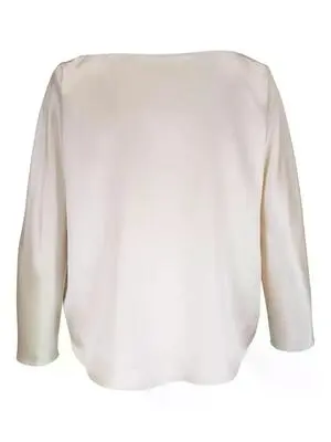 PETER COHEN Satin Boxy Top