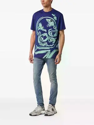Philipp Plein Skull T-shirt - Blue