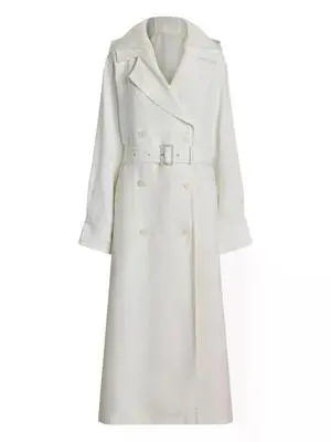 Ralph Lauren Double-breasted Belted Trench Coat
