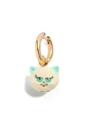 Valentino Garavani Le Chat De La Maison Single Earring - Gold