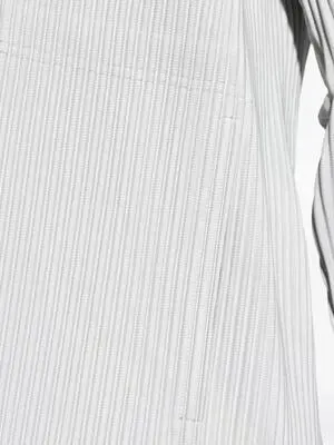 Issey Miyake Pleated Single-breasted Blazer
