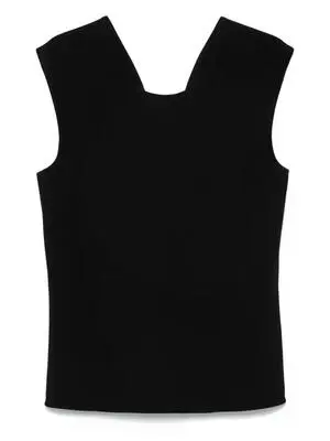 LANVIN Deep V-neck Top