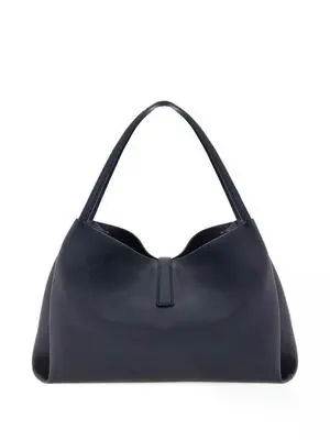 FERRAGAMO Large Leather Tote Bag - Blue