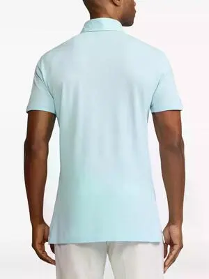 Ralph Lauren Purple Label Cotton Polo Shirt - Blue