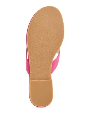 Jack Rogers Roxy Flip-flops - Fuchsia Pink