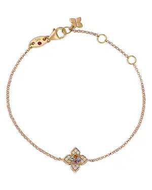 Roberto Coin 18k Venetian Princess Carnival Flower Bracelet