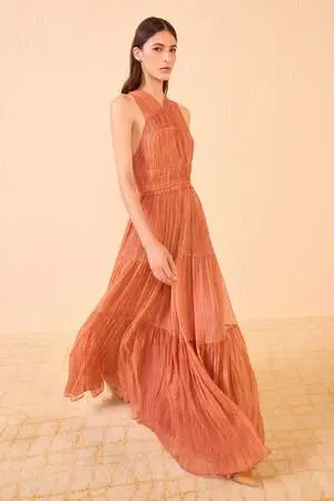 Ulla Johnson Ulla Johnson Freesia Gown Saffron
