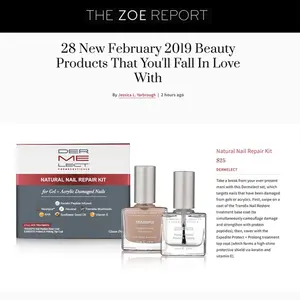 DERMELECT Expedite Protect & Prolong Top Coat - Clear