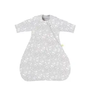 GUNAMUNA Baby Long Sleeve Transitional Swaddle Sleep Sack - Magnolia